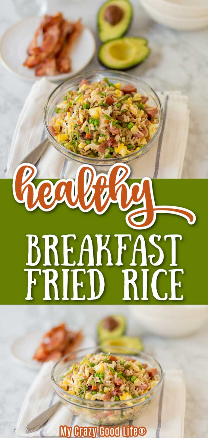 Healthy Breakfast Fried Rice Recipe | My Crazy Good Life