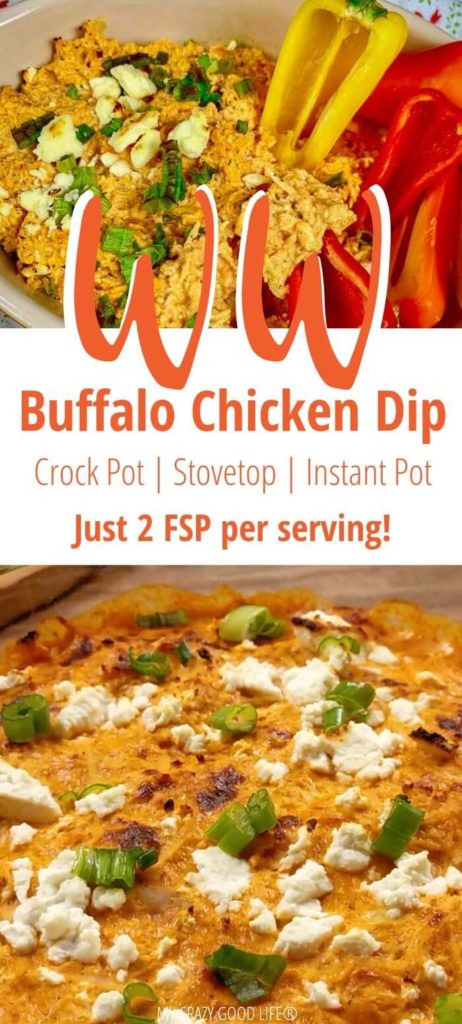 Weight Watchers Buffalo Chicken Dip - My Crazy Good Life