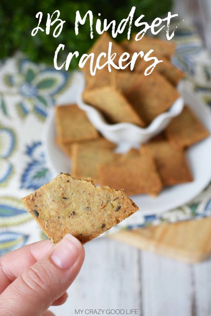 Healthy Cracker Recipe - Herb Crackers : My Crazy Good Life