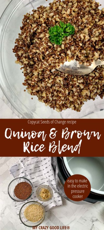 Brown Rice and Quinoa Recipe: My Crazy Good Life