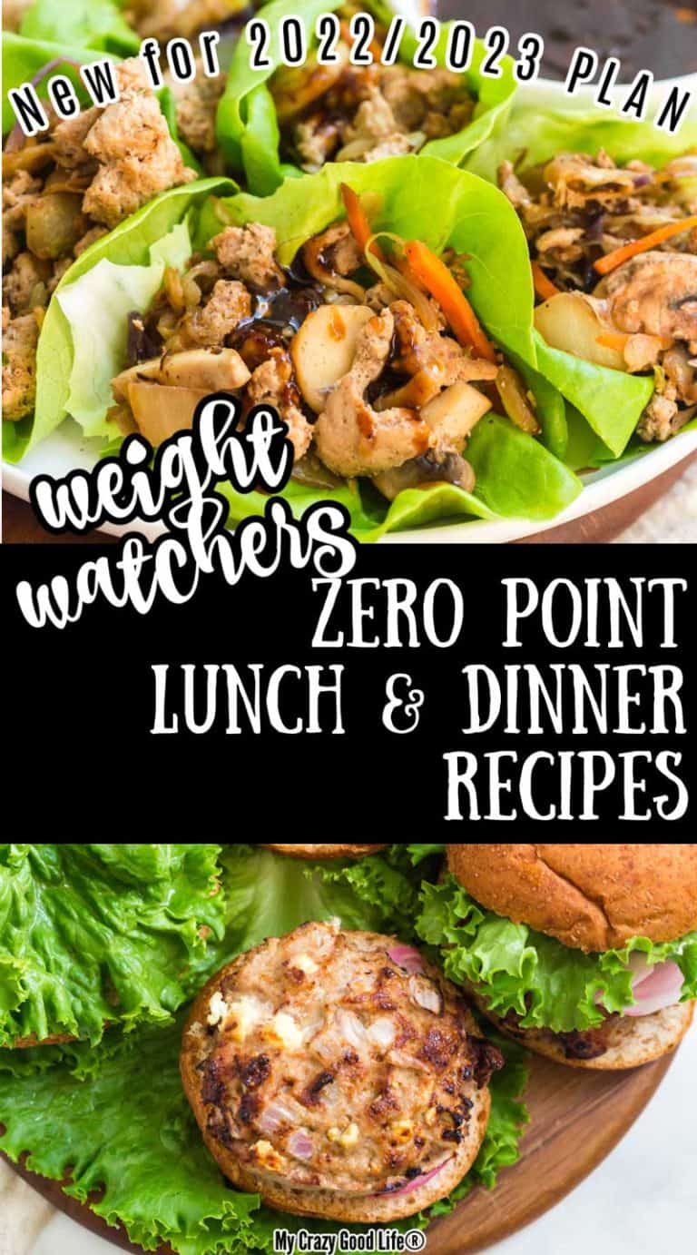 Weight Watchers Zero Point Lunch and Dinner Recipes: My Crazy Good Life