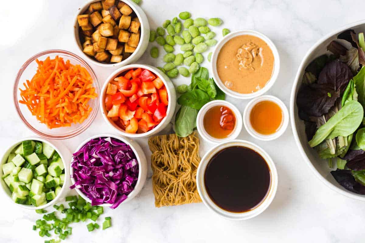 Spring Roll Salad Recipe : My Crazy Good Life