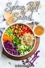 Spring Roll Salad Recipe : My Crazy Good Life